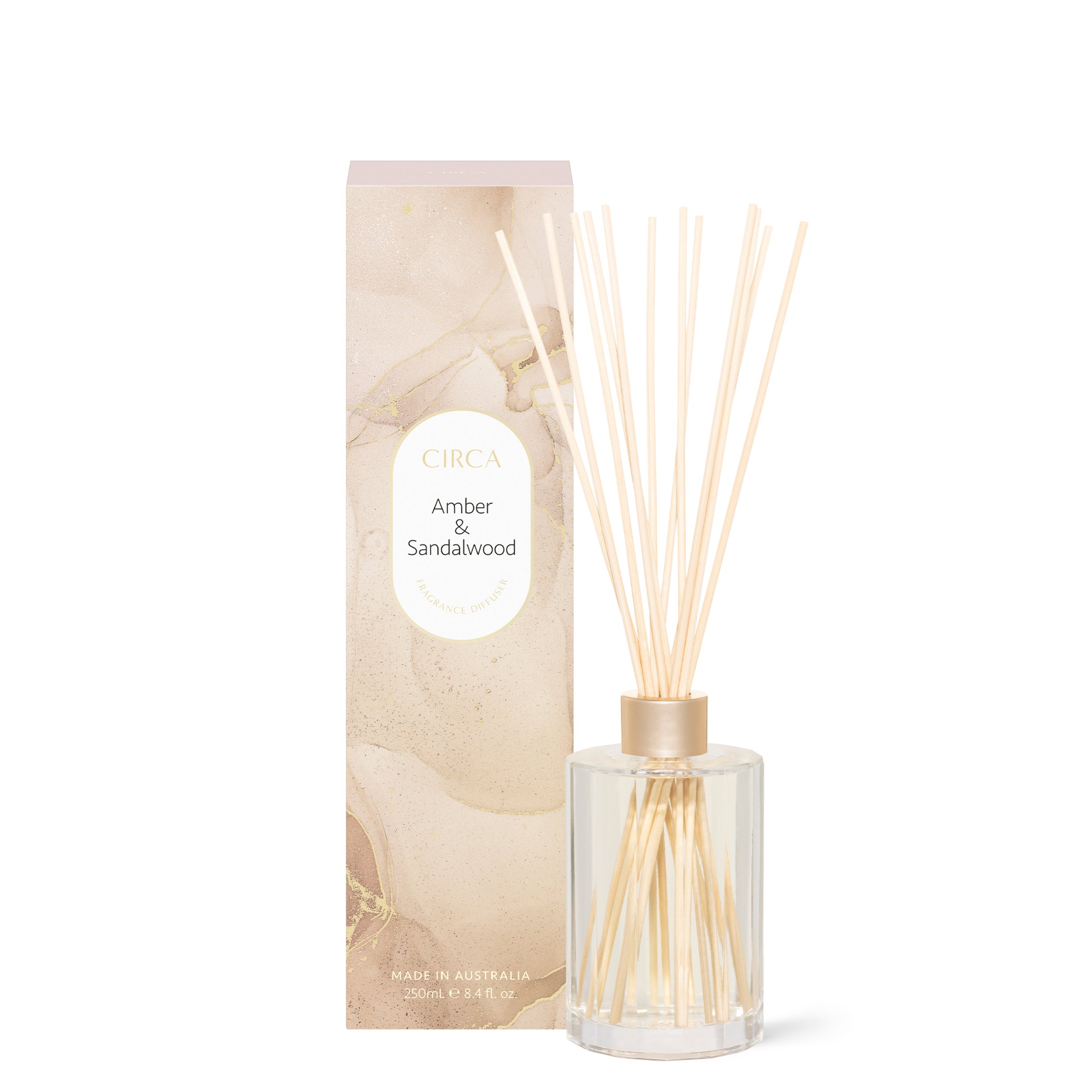 CIRCA Amber & Sandalwood Fragrance Diffuser 250mL – Skin Atelier